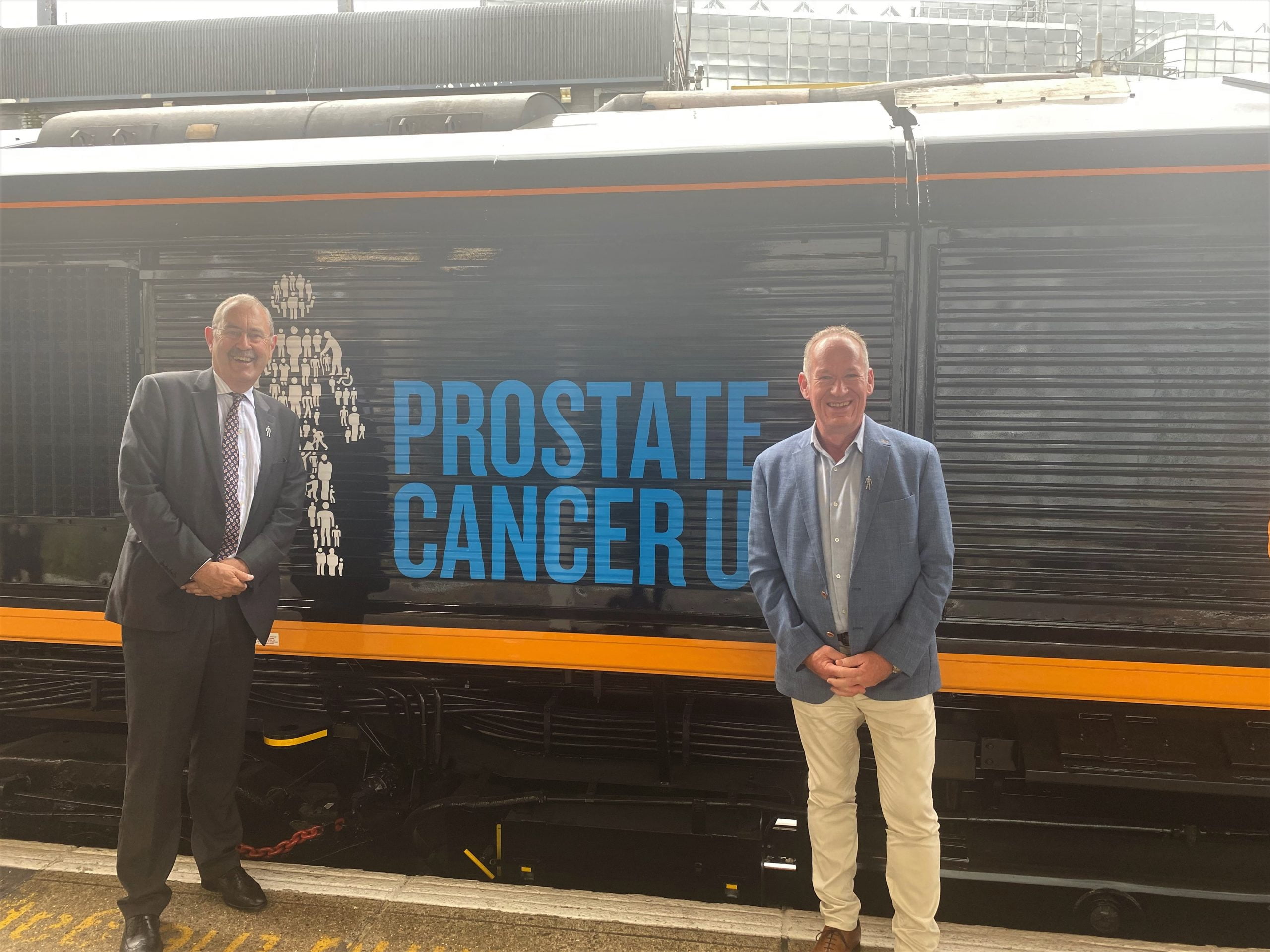 MIRP welcomes rebranded locomotive as part of cancer charity drive - MIRP
